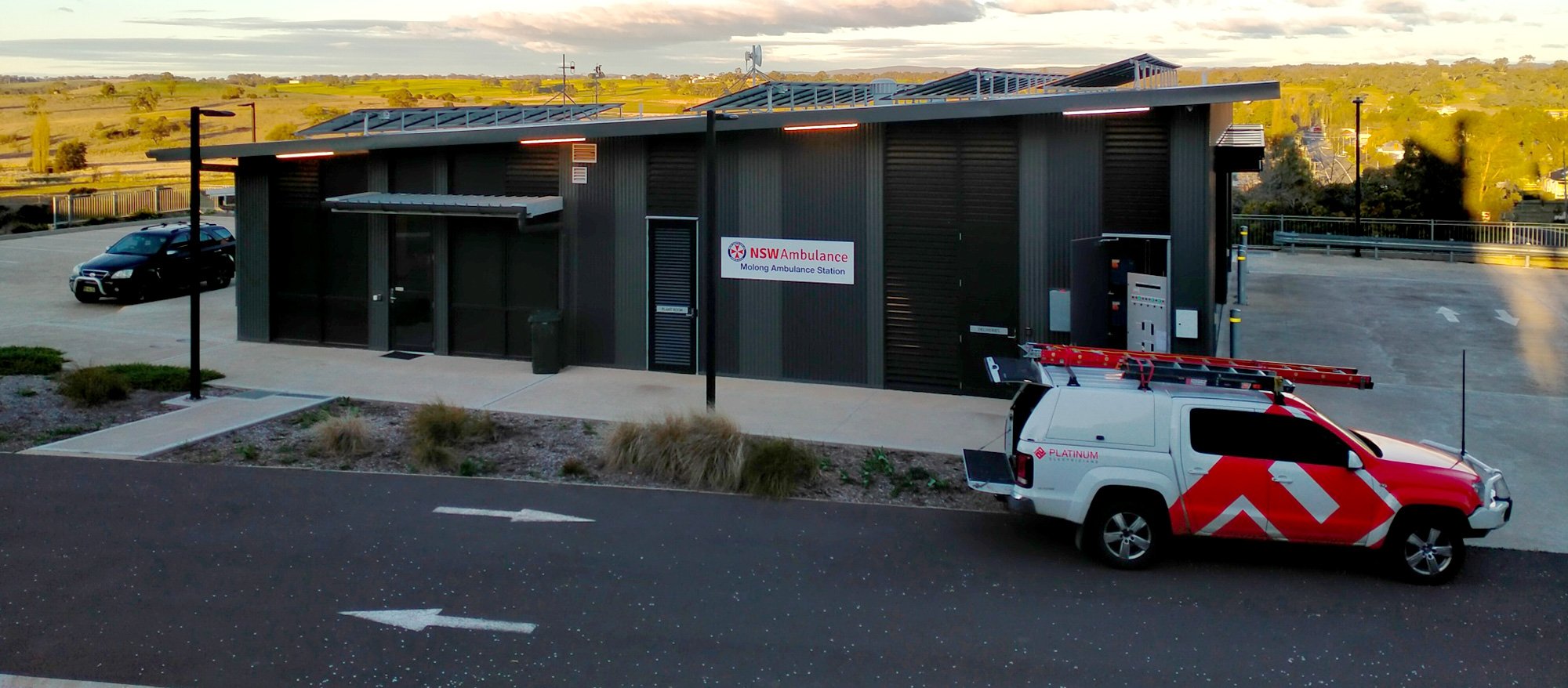 Central West Ambulance Stations - Solar System Installation | Platinum